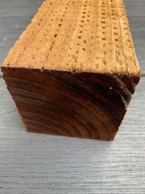 Acrelane Timber. 100x100 Timber Posts 8FT Brown